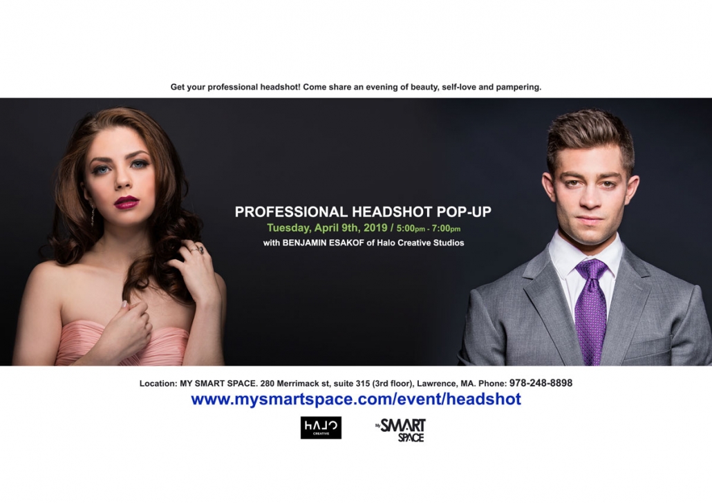 PROFESSIONAL HEADSHOT POP-UP - My Smart Space